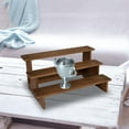 Sharplace Wood Display Riser Collectibles Display Stand Desktop ...