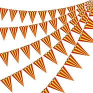 Beistle Club Pack of 12 Multi-Colored Circus Themed Outdoor Pennant ...