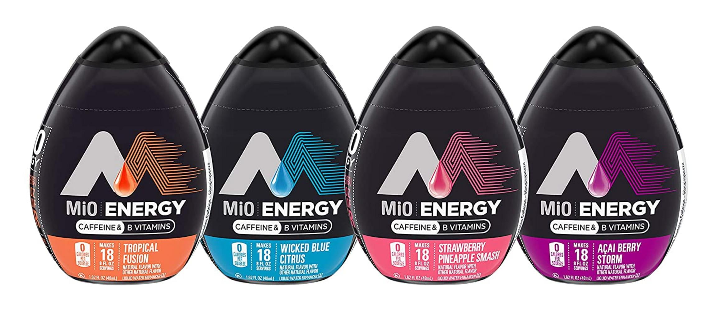 MiO Energy Variety Pack, 1 Tropical Fusion, 1 Wicked Blue Citrus, 1 ...