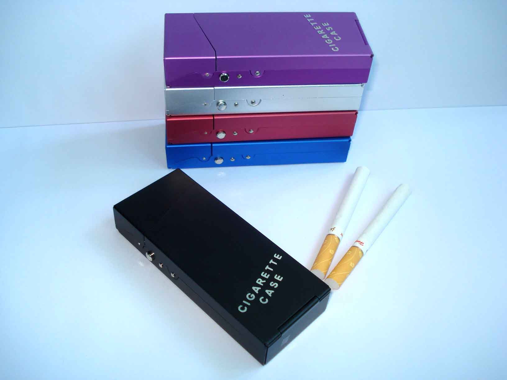 Cigarette Carrying Case Holder- Stylish Case for 100's CIGARETTE (BLACK ...