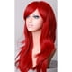 Pelucas Rojas Onduladas Y Rizadas Largas Para Mujeres, Peluca Roja ...
