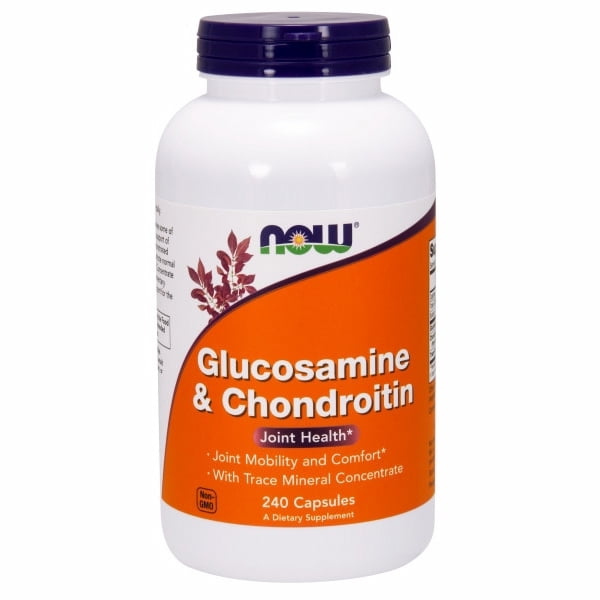 Supplement Now Foods Glucosamina y condroitina 240 cápsulas x2 | Bodega ...