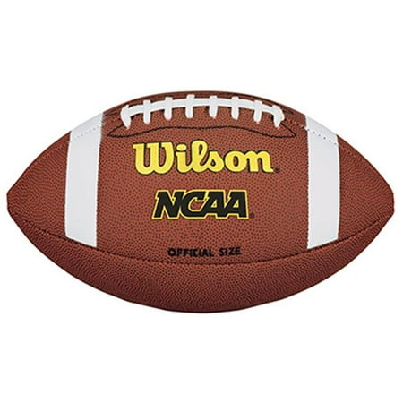 Wilson Team Sports WTF1661ID NCAA Official Composite Football | Walmart ...