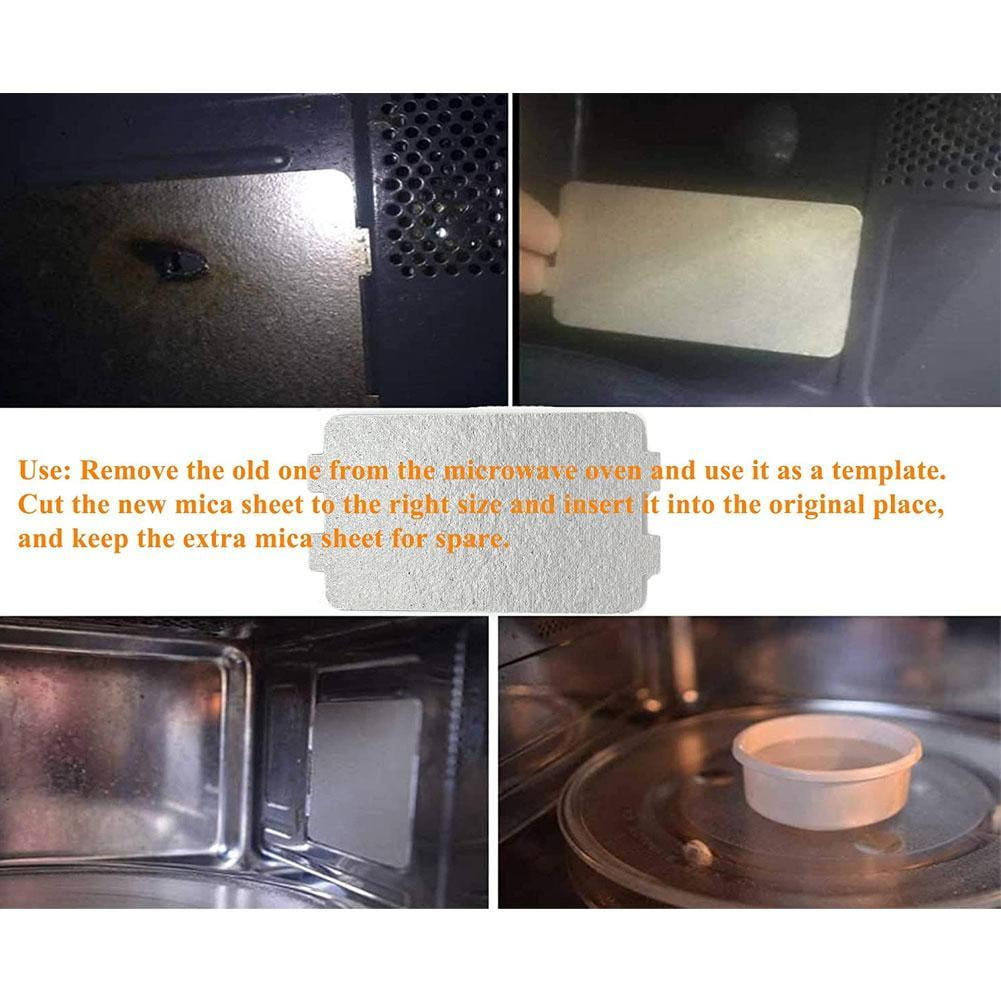 Buy Universal Microwave Oven Mica Sheet Waveguide Waveguide Cover Sheet ...