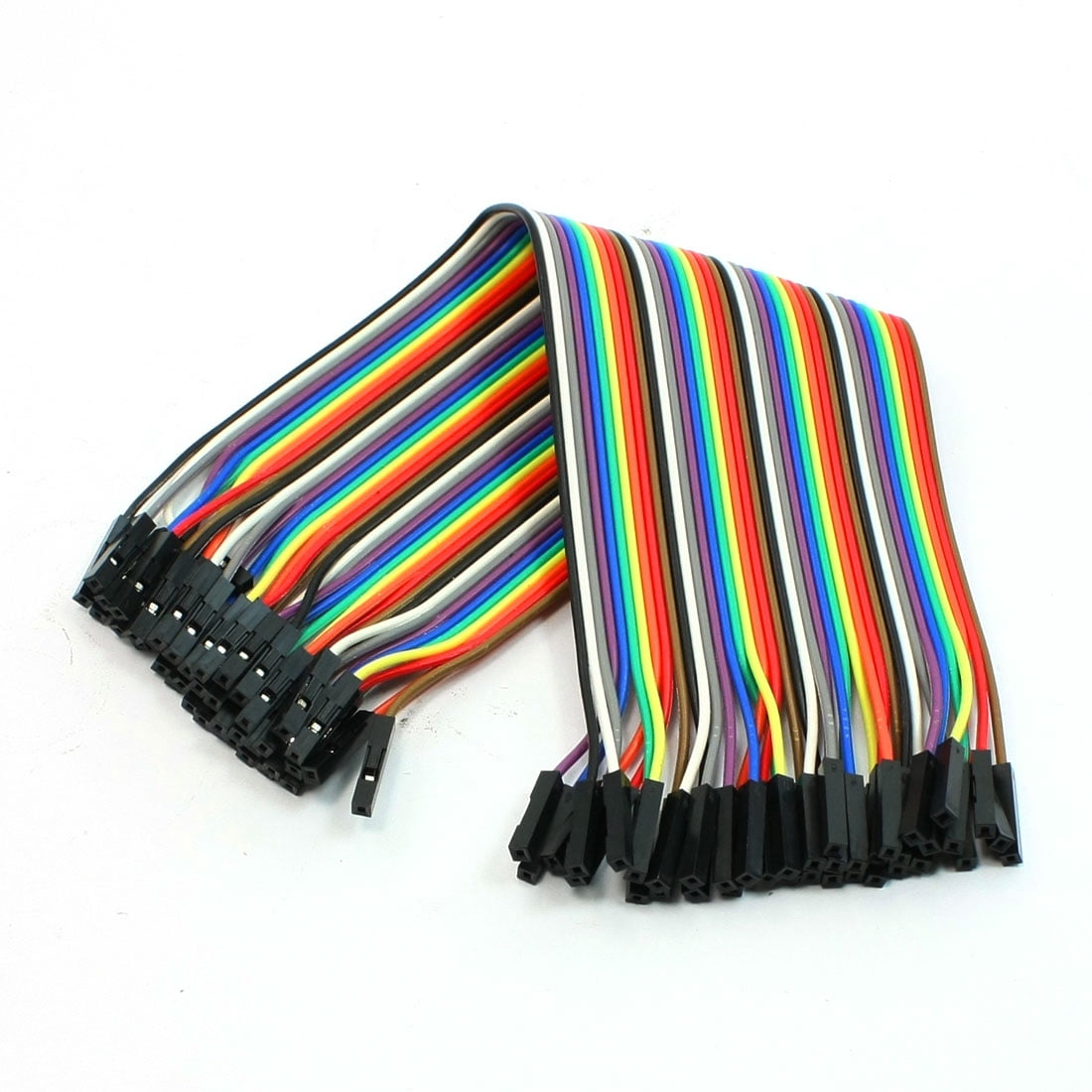 20cm 40P Female to Female Connector Jumper Wire Cable Test Line ...