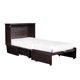 Madison Murphy Bed Chest with Charging Station & Coolsoft Mattress in ...