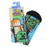 Minecraft Men's Crew Socks, Size 10-13, Mixed Characters Design ...