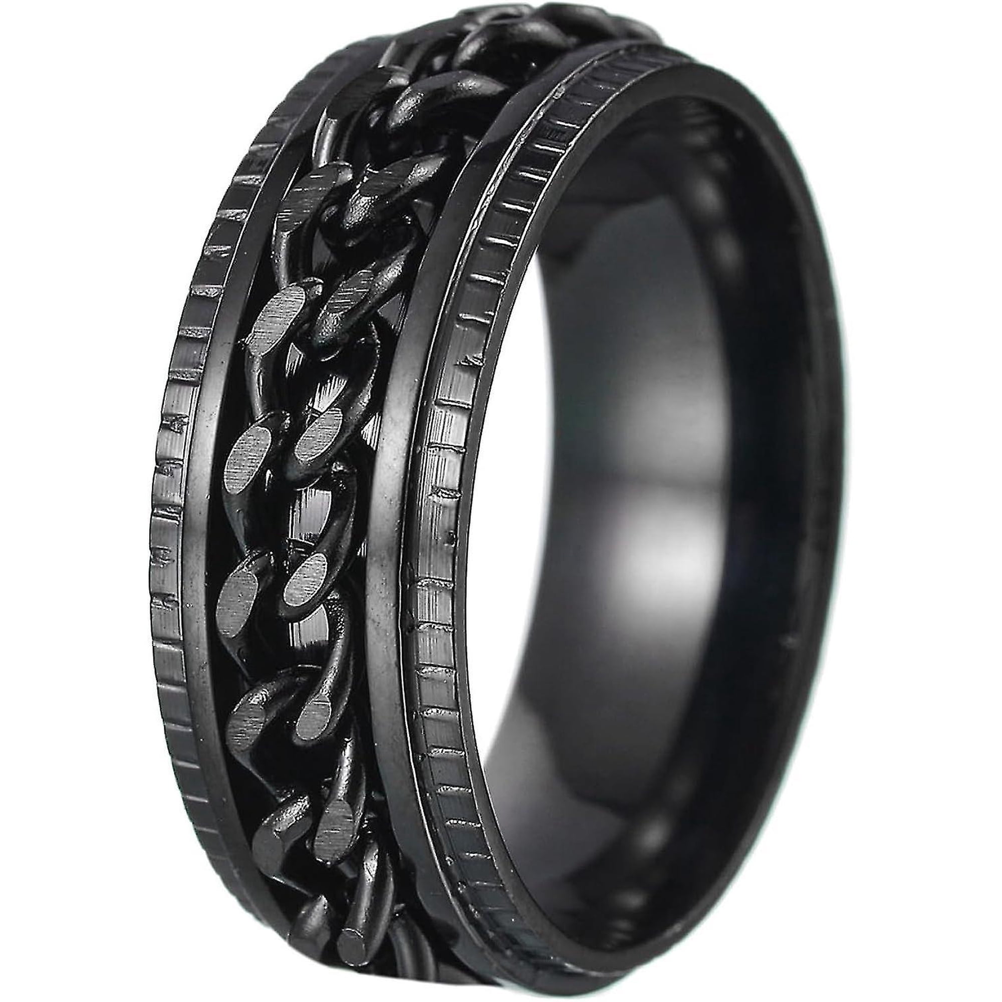 Click here for Hangmeng Mens Anxiety Rings Fidget Rings For Men W... prices