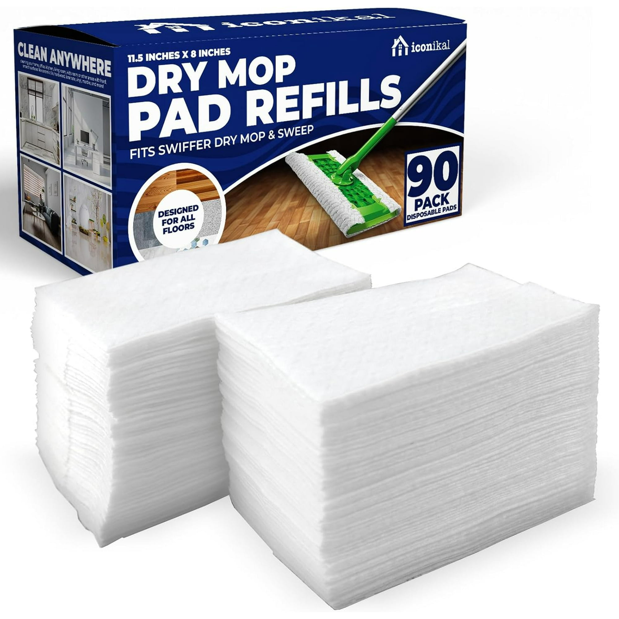 Click here for Salafire Dry Mop Pad Refills (90-Pack) Fits Swiffe... prices