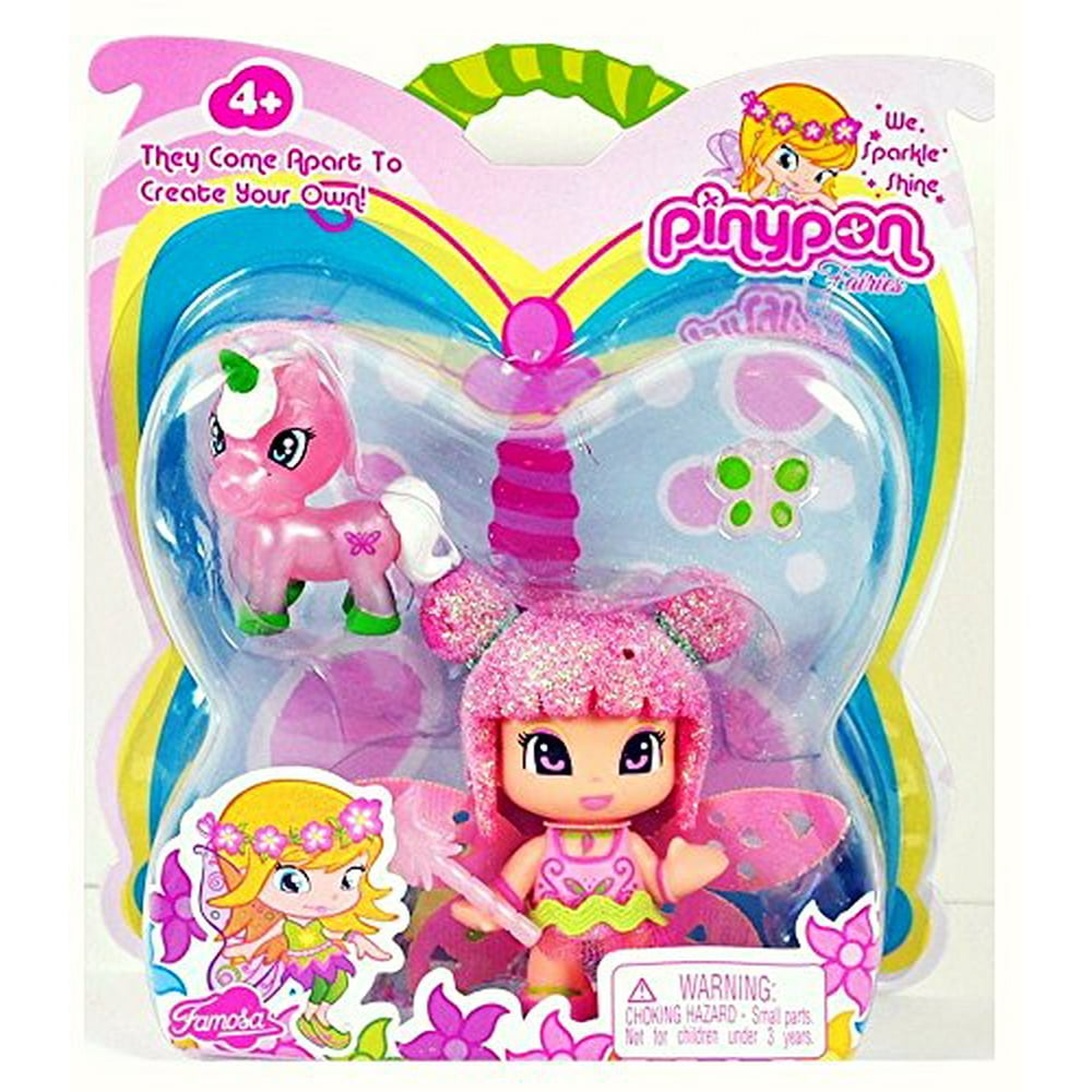 Famosa - Pinypon Fairy Friend w/ Magical Unicorn Friend - Walmart.com ...