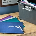 Pen+Gear Assorted Jewel Tone Hanging File Folders, Letter Size, 1/5 Cut ...