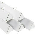 Box Partners Triangle Mailing Tubes 2" x 18 1/4" White 50/Bundle MTM218 ...