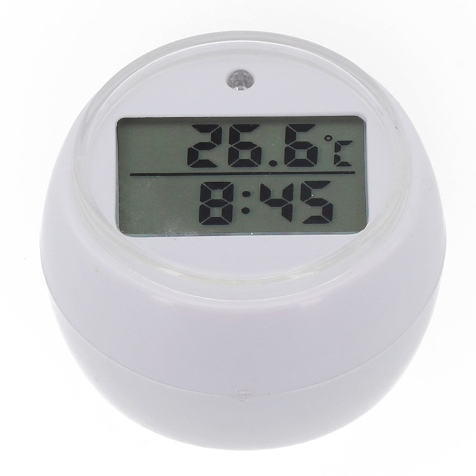 KDJ Waterproof Floating Ice Bath Thermometer with Timer - Digital LCD ...