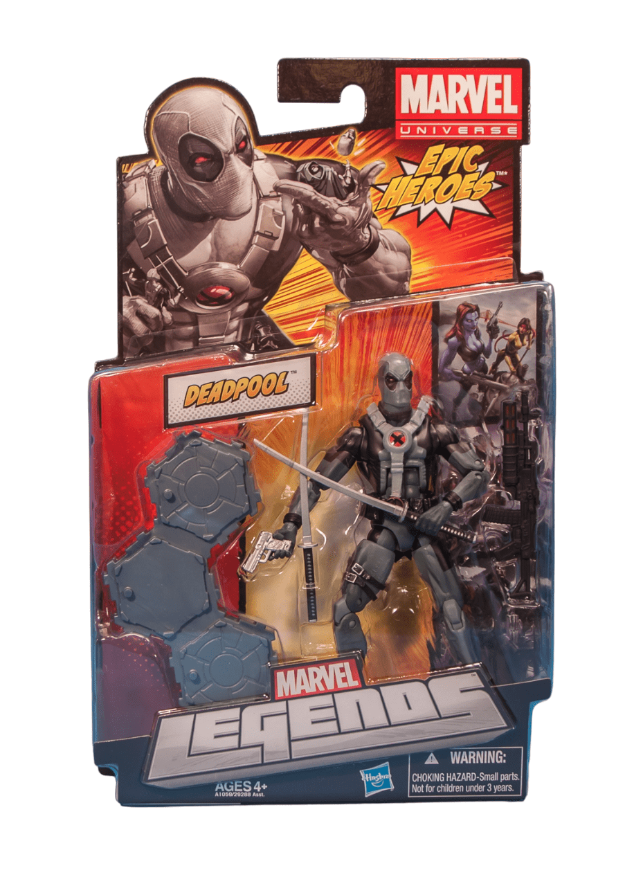 Deadpool Gray Suit X Force Marvel Legends De Hasbro Epic Heroes ...