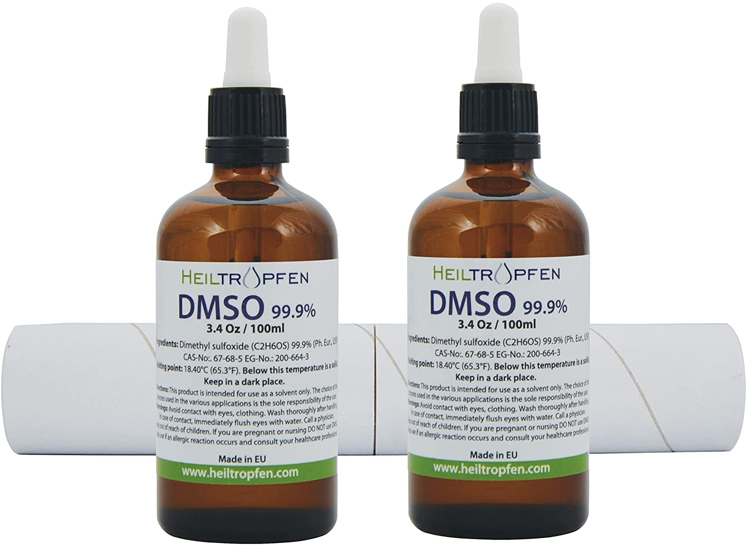 2X DMSO 99.9% Pharma Grade, Low Odor - Dimethyl sulfoxide Liquid (2X 3. ...
