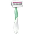 BIC Soleil Sensitive Women's Disposable Razor, Triple Blade, 6 Count ...