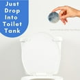 Automatic toilet cleaning tablets (8 pack) and toilet odor eliminating ...