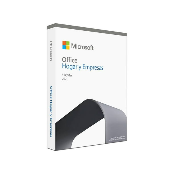 Microsoft Office Hogar y Empresas 2021, 1 PC, Idioma Español. Microsoft ...