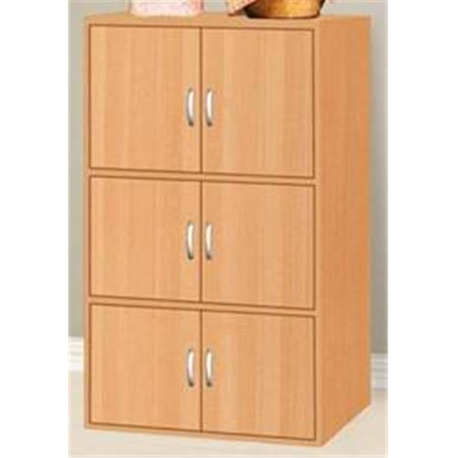 Hodedah 6 Door Storage Cabinet - Walmart.com