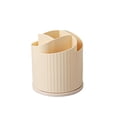 Desktop Organizer, Rotating Storage Box with Drawers, Transparent ...