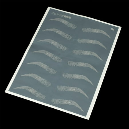 Eyebrow Practice Skin Permanent Makeup Soft Silicone Brow Eyebrows ...