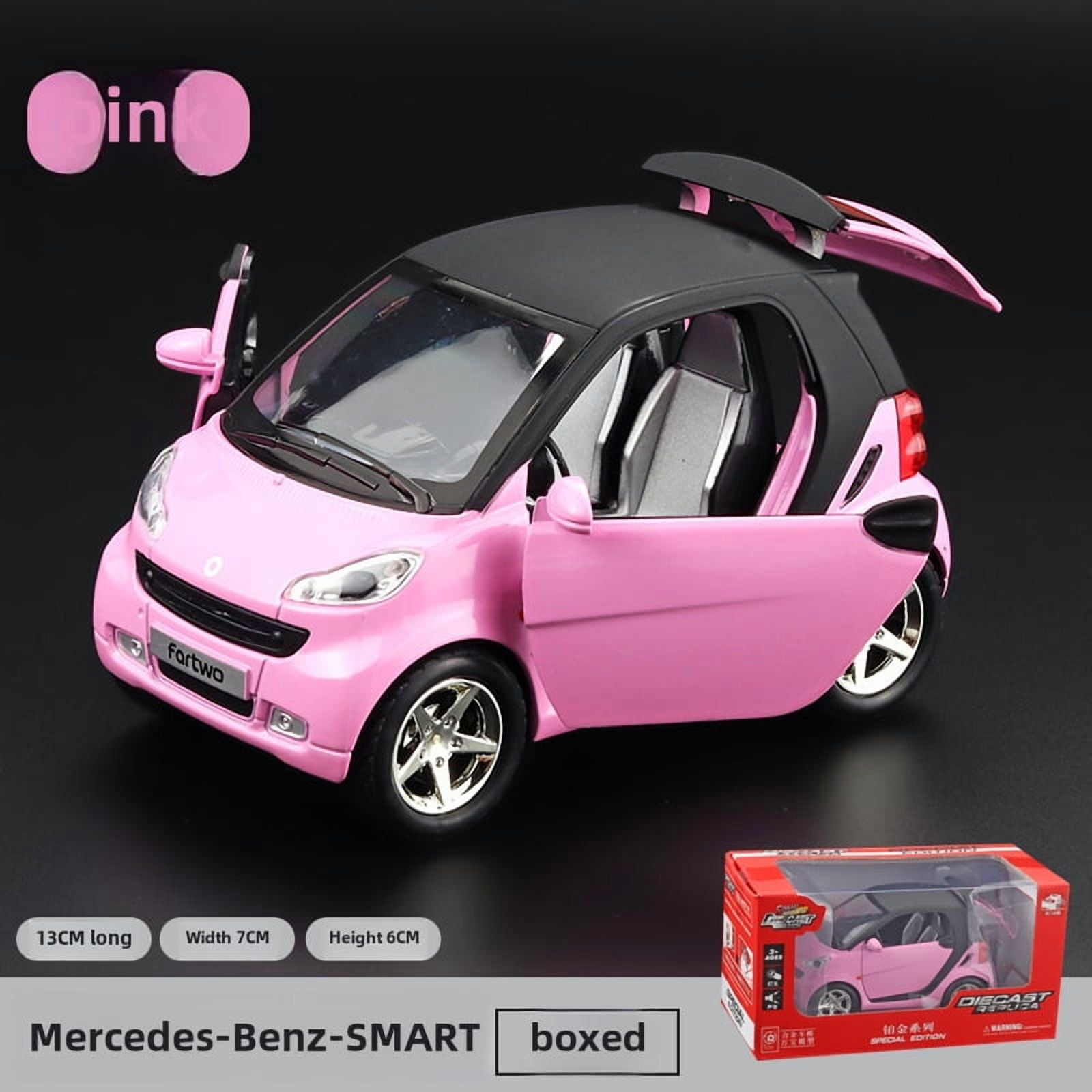 Click here for Unbranded Pink Alloy Smart Car Toy With Light & So... prices