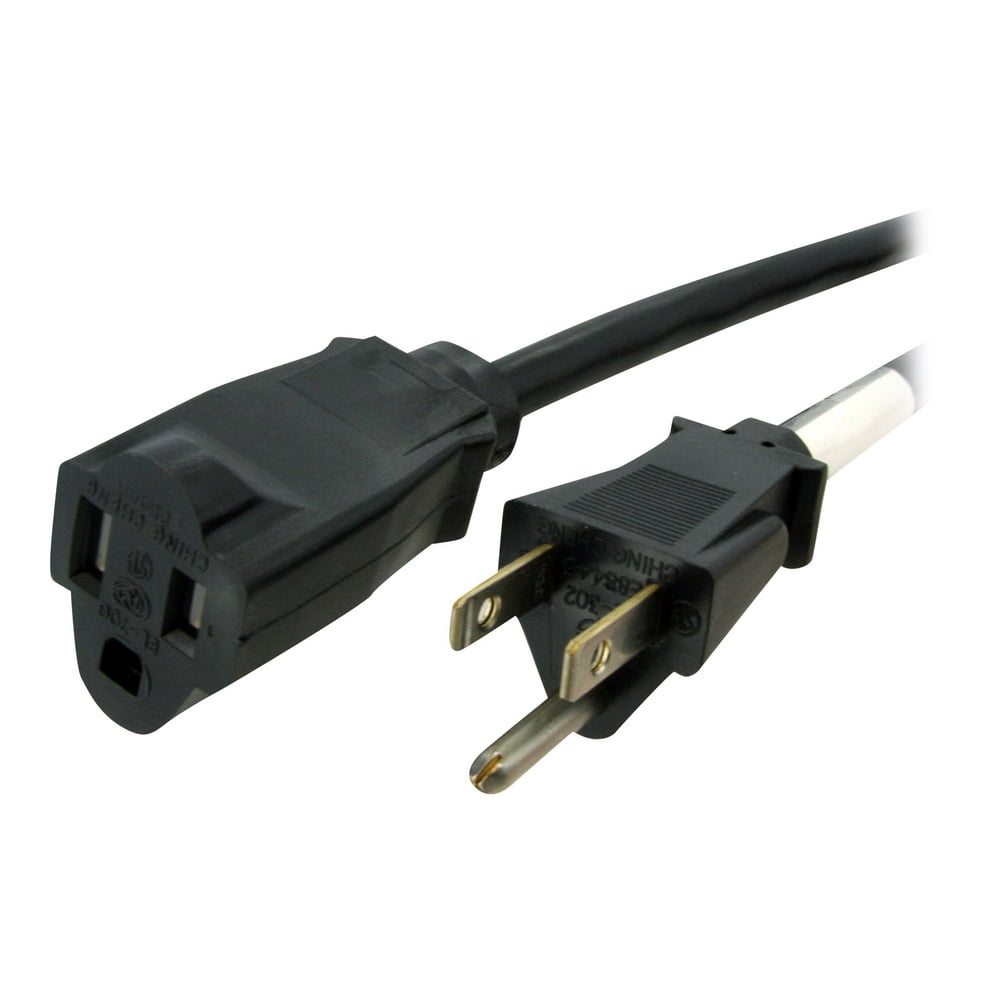 StarTech.com 25 ft Power Cord Extension - NEMA 5-15R to NEMA 5-15P ... StarTech.com 25 ft Power Cord Extension - NEMA 5-15R to NEMA 5-15P ...