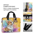 16" Laptop Briefcase, Detachable Anti-Slip Shoulder Strap, Multi ...