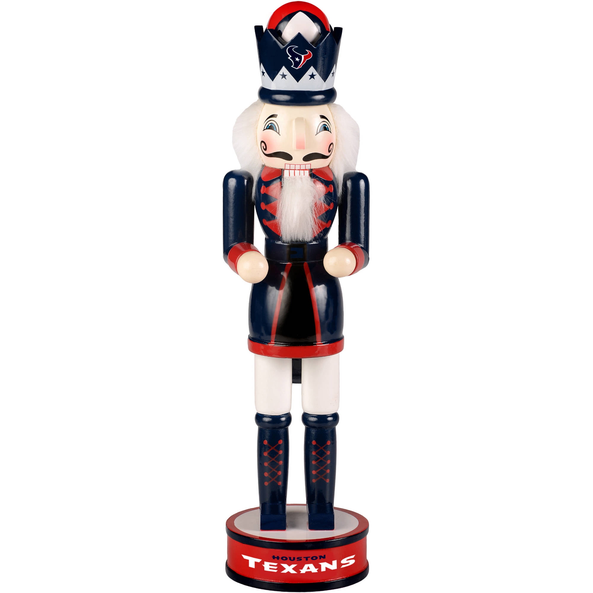 Forever Collectibles NFL 14" Wooden Nutcracker, Houston Texans ...