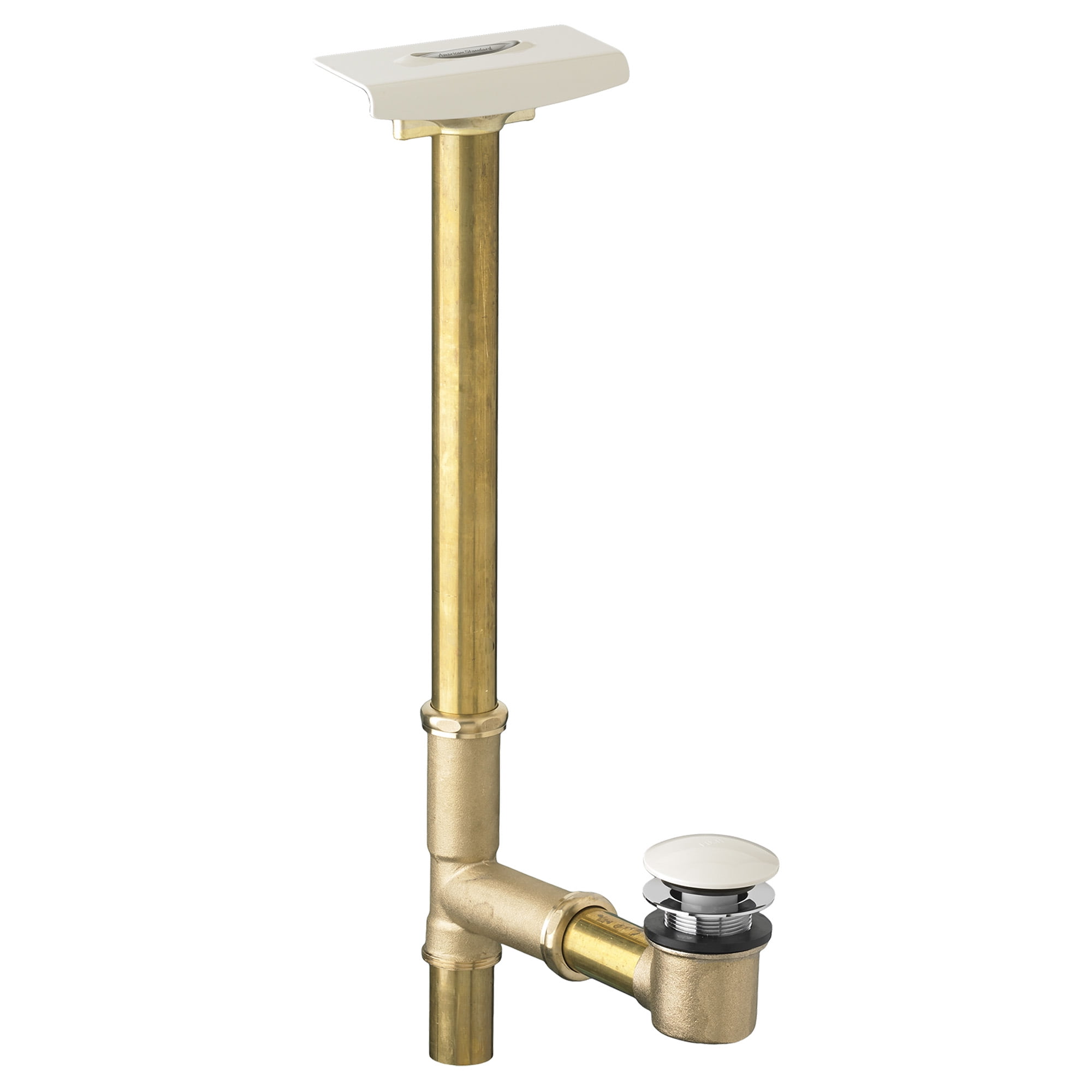 American Standard Max 1-1/2 in. Brass Deep Soak Drain in Linen ...