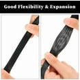 25 Ft. 5/16" Black Expandable Wire Cable Sleeving Sheathing Braided ...
