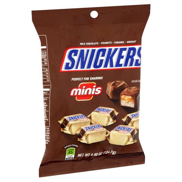 Snickers Minis, 4.40 oz - Walmart.com - Walmart.com