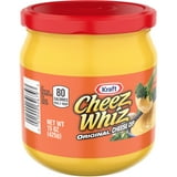 Cheez Whiz Original Cheese Dip, 15 oz Jar - Walmart.com