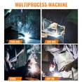 HITBOX 6 in 1 Aluminum MIG Welder, 200Amp Dual Pulse MIG Welder 110 ...