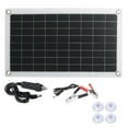 10W 12V Solar Panel Charger for USB Devices - Portable Photovoltaic ...