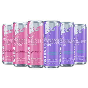 Red Bull Pink Edition Energy Drink Wild Berries Can - Walmart.com