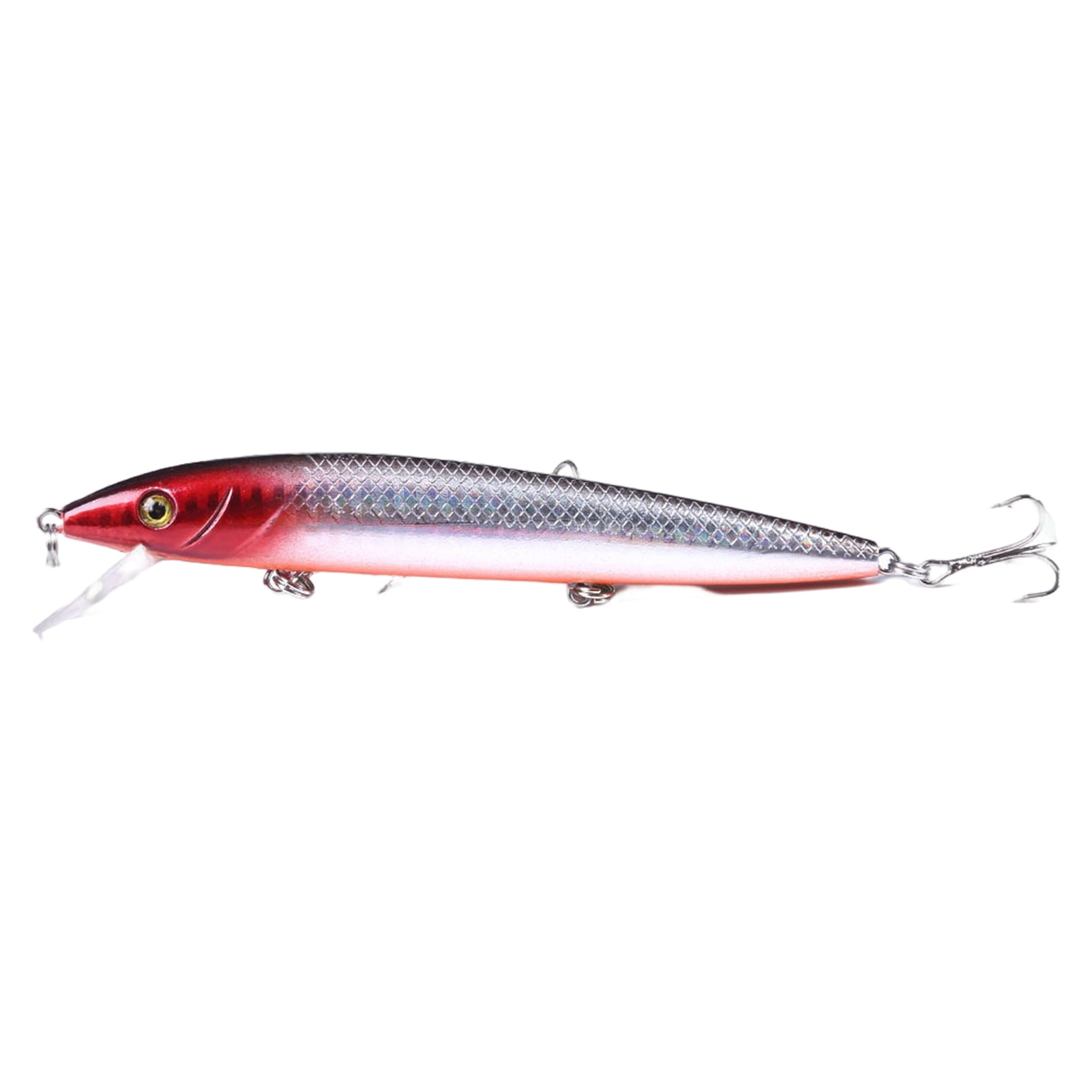 AURORA TRADE 12CM/13.8G Fishing Lure Simulated Sharp Hook Bright Color ...