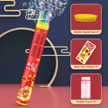 HOARBOEG Children Toy Popular New Year Bubble Stick New Year ...