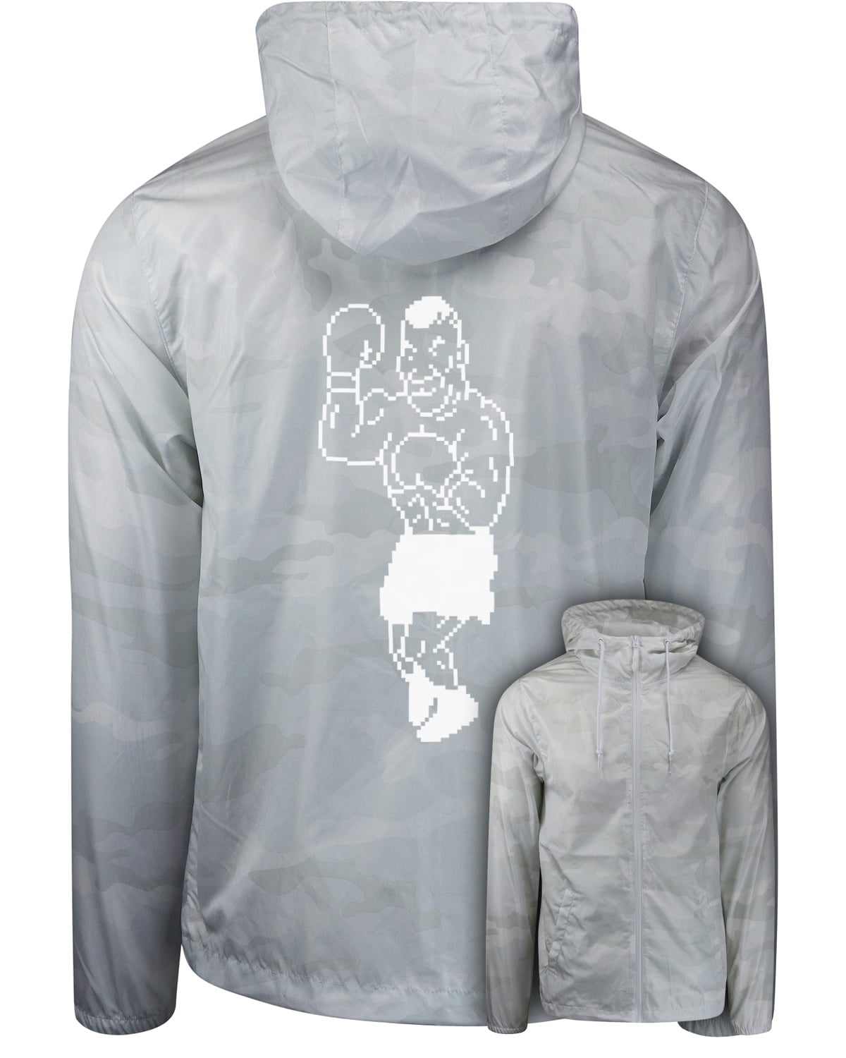 ShirtBANC Boxer Iron Mike Mens Windbreaker Boxing Punch Ts Gamer Jacket ...