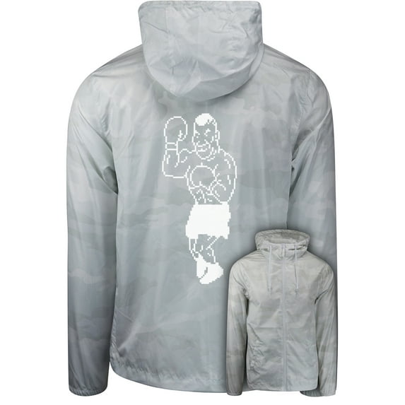 ShirtBANC Boxer Iron Mike Mens Windbreaker Boxing Punch Ts Gamer Jacket ...