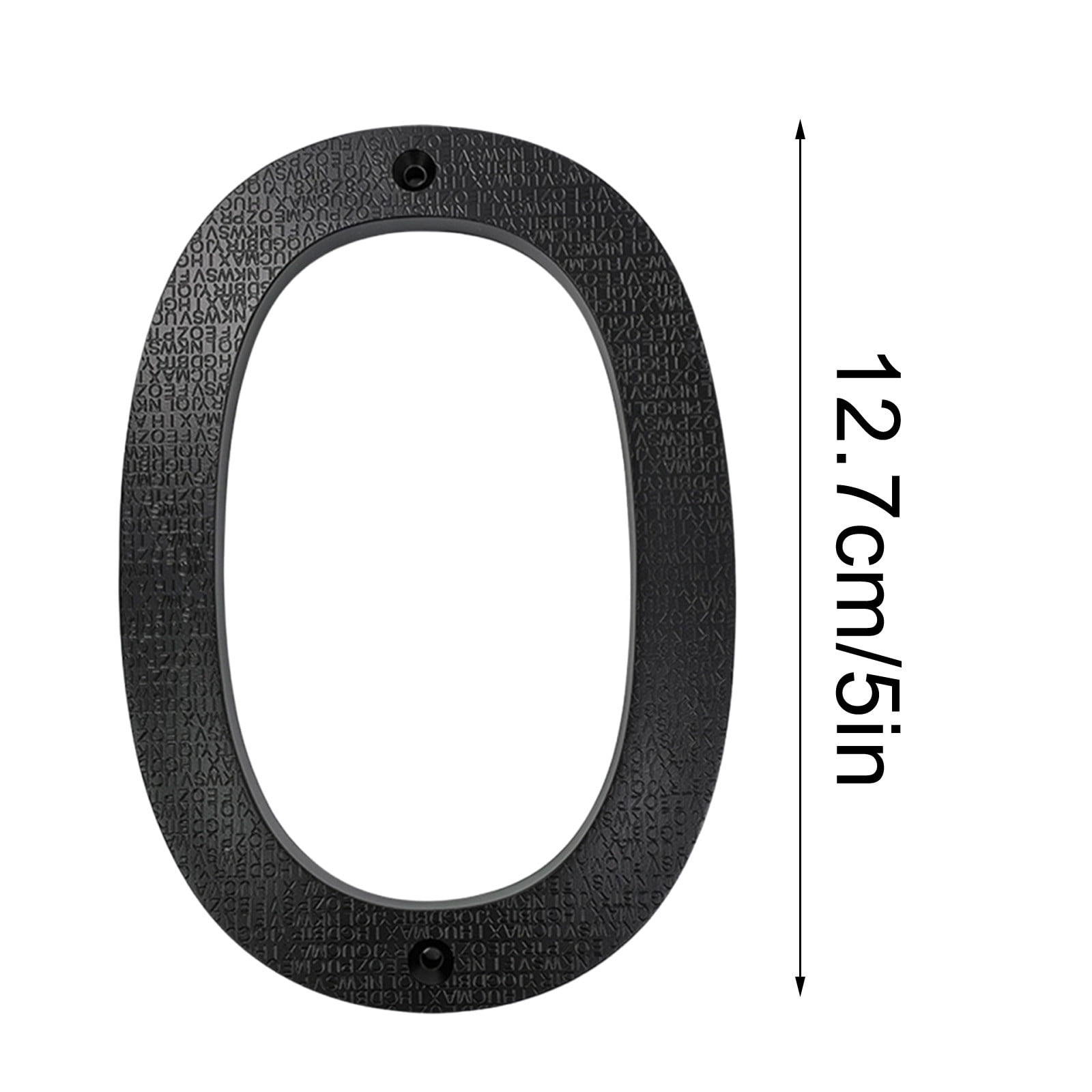 Click here for Birdeem 5 Inch Modern Metal House Numbers Black Do... prices