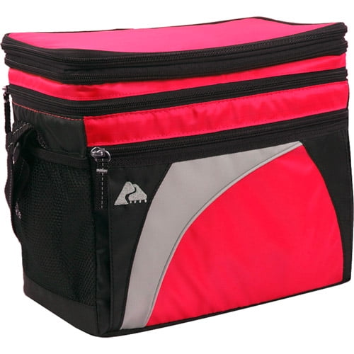 Ozark Trail 12-Can Cooler with Removable Hardliner, Red - Walmart.com
