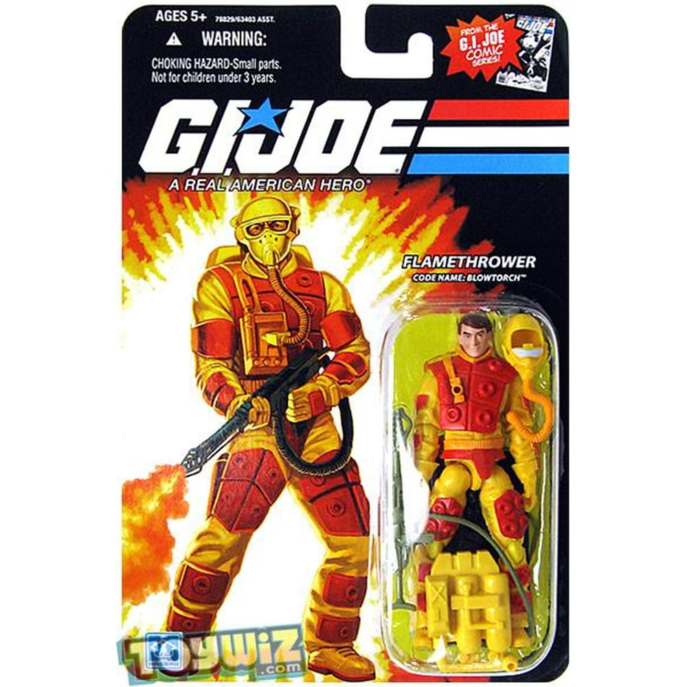 GI Joe Wave 13 Blowtorch Action Figure - Walmart.com - Walmart.com