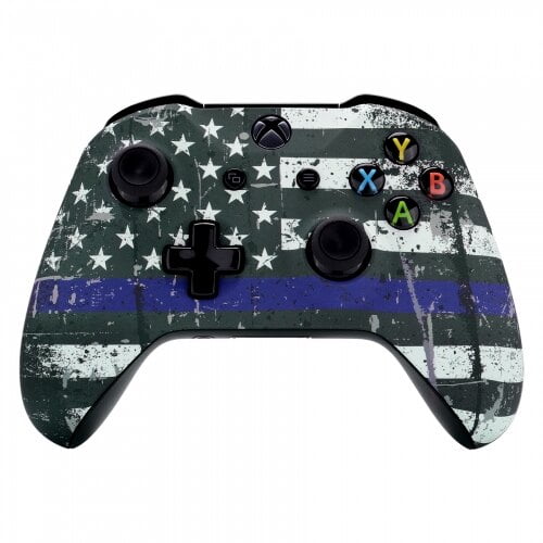 Electronics & Accessories Video Games Blue Stripe Flag PS5 PRO Custom ...
