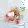 100 Pcs Premium Place Cards with Gold Foil Border, 2x3.5 Inches Tent ...