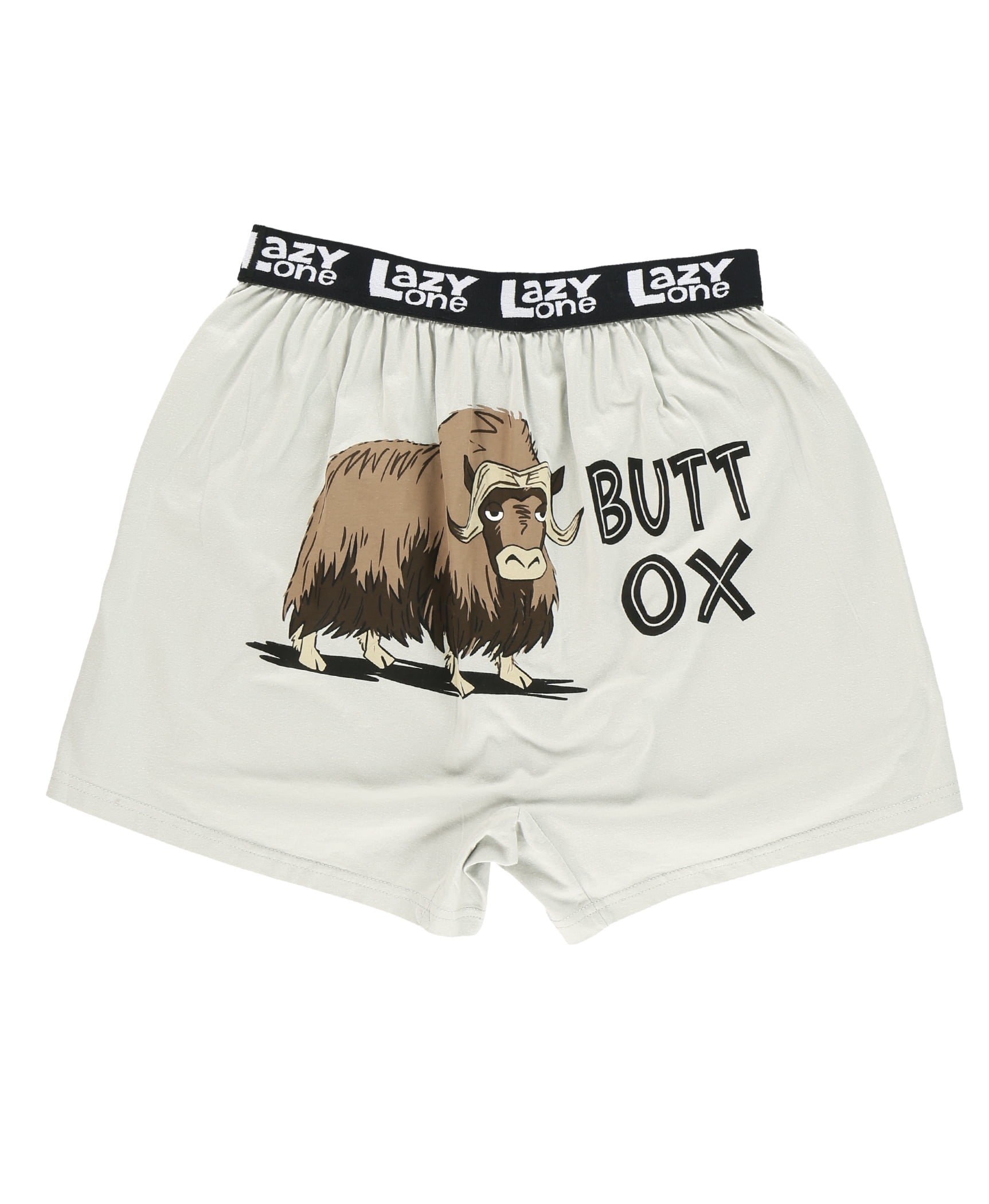 LazyOne Funny Animal Boxers, Butt Ox, Humorous Underwear, Gag Gifts for ...