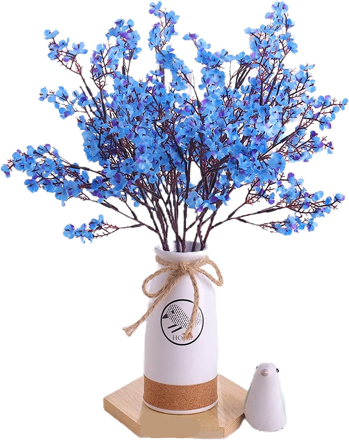 Viworld Gypsophila Artificial Flowers Babys Breath Silk Fake Bush ...