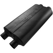 Flowmaster 8430152 Super 10 Muffler 409S - 3.00 Center In / 2.50 Dual Out - Aggressive Sound ...
