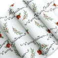 Laurel and Berries Merry Christmas Liverpool Bullet Fabric Textured ...
