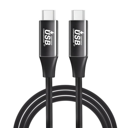 USB C to USB C Fast Charging Cable 240W 3.3ft, USB 2.0 Type C to Type C ...